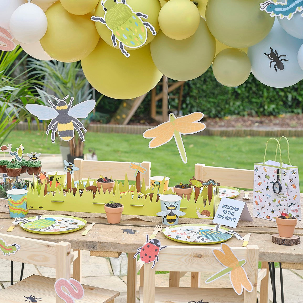 Bug Birthday Party Decorations and Tableware – Sweet Maries Party Shop